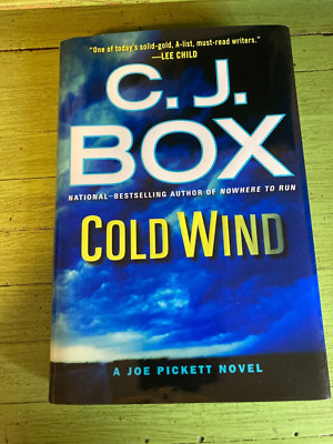 C. J. Box Cold Wind Joe Pickett Series Hard Cover DJ Near Like New | eBay