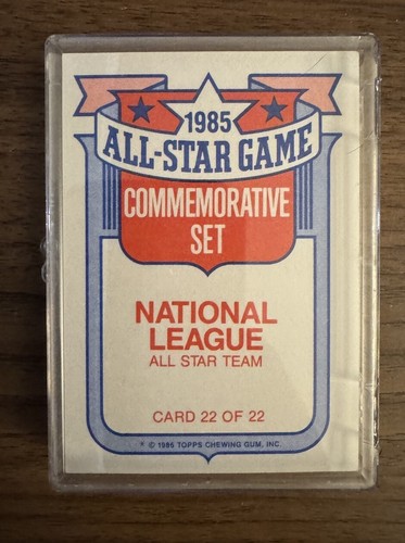 1986 Topps Baseball Glossy All-Star Complete Set (22 Cards) | eBay