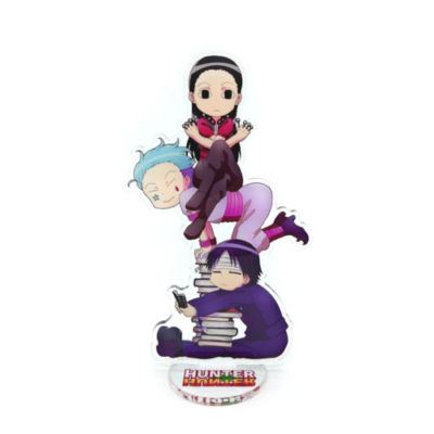 Anime HUNTER X HUNTER Illumi Zoldyck Hisoka Kulolo Acrylic Stand Figure ...