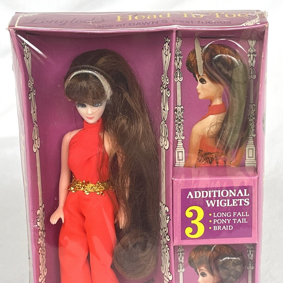 Dawn Longlocks Head to Toe Doll Topper Toys 1971 NEW Sealed Set 3 ...
