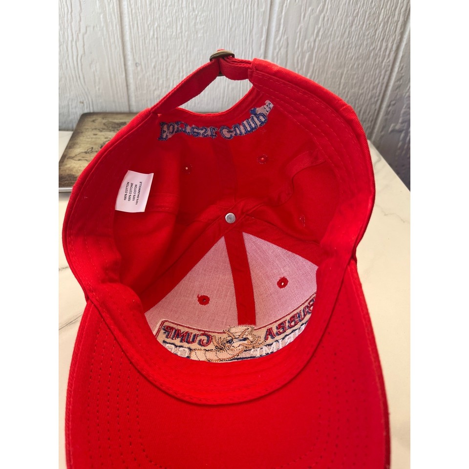 Bubba Gump Shrimp Co Forrest Gump Embroidered Red Baseball Cap Hat ...