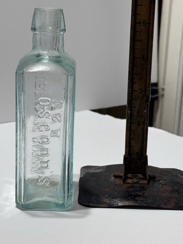 Antique OSGOOD'S India Cholagogue Medicine Bottle Norwich, Connecticut ...