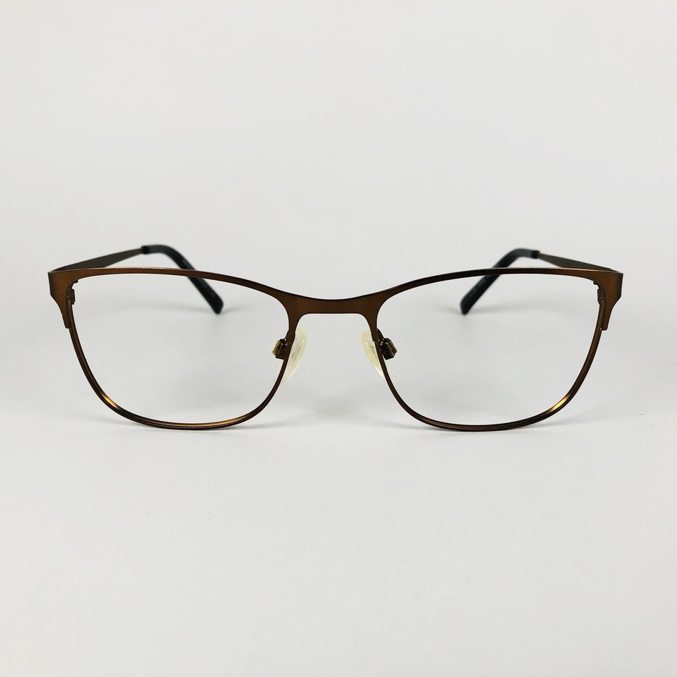 SPECSAVERS eyeglasses SATIN BROWN SQUARE glasses frame MOD: ACKEE ...