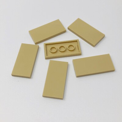 87079 LEGO Parts Tile 2x4 TAN (6) | eBay