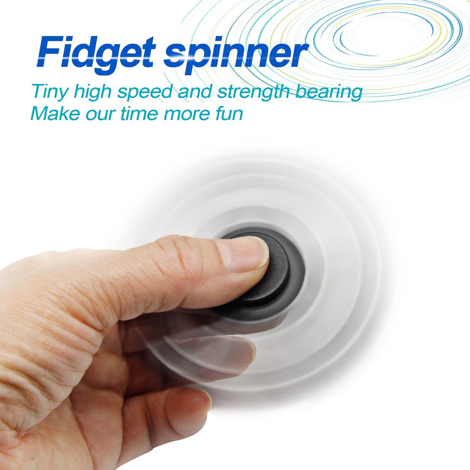 2 Red Pocket Gear Gyro Anti-Anxiety 360 Fidget Spinner Help Focus Toy ...
