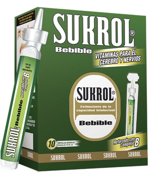 Sukrol Liquid Shot Dietary Supplement 10 Units - Suplemento ...