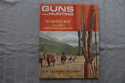 1960 JULY GUNS AND HUNTING MAGAZINE - MY GREATEST HUNT COVER - ST 3400R ...