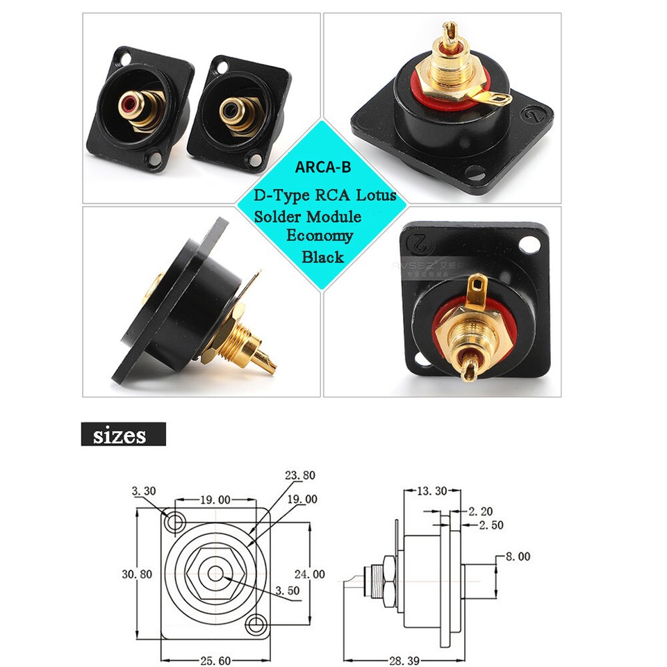 Panel Mount D Type USb3.0/2.0 Hdmi Female-Female Metal Connector Jack ...
