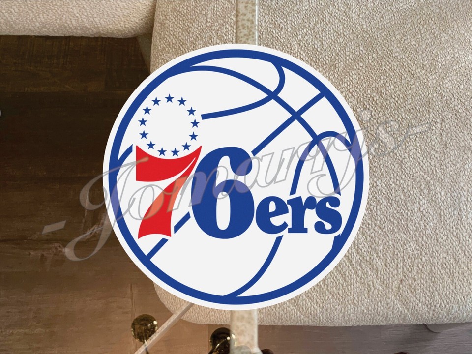 Philadelphia 76ers Sticker Decal Vinyl NBA Here Come the Sixers trust ...