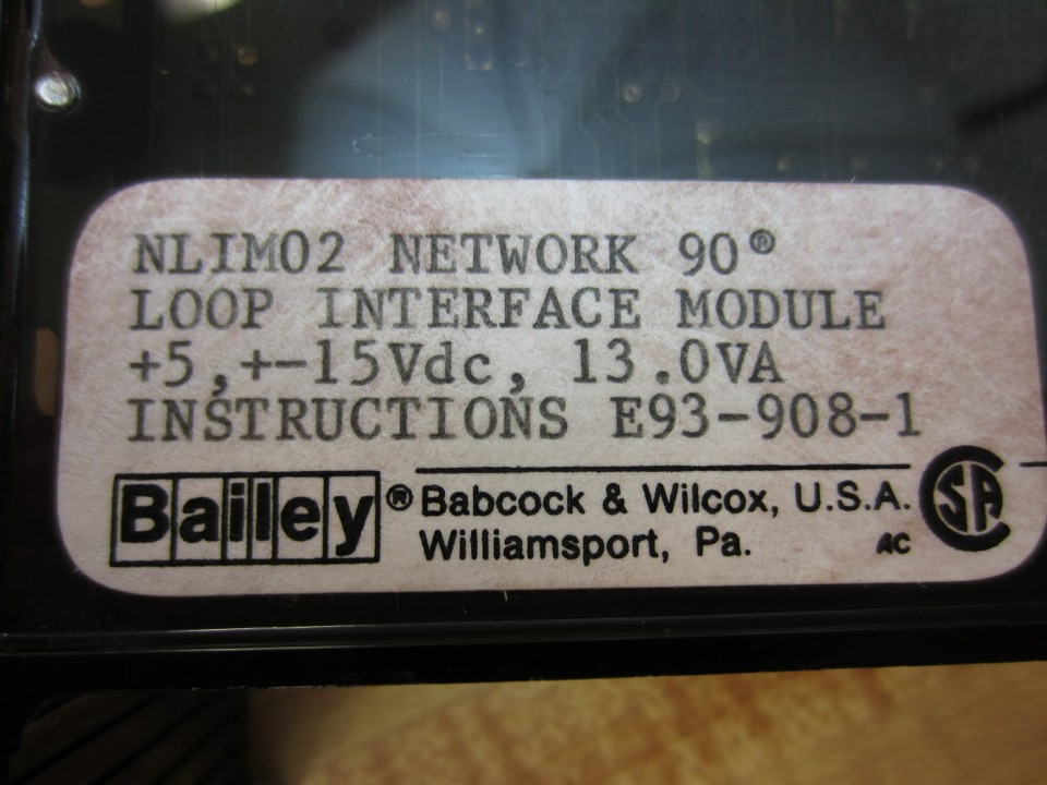ABB Bailey NLIM02 Module | eBay