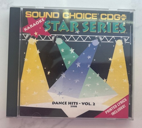 Sound Choice CDG Karaoke Star Series Dance Hits Vol. 2 With Lyrics ...