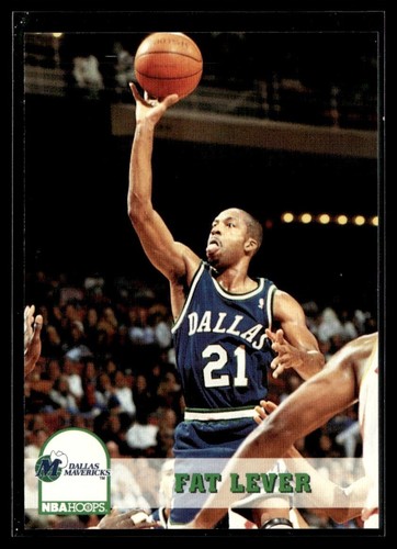 1993-94 NBA Hoops Fat Lever Dallas Mavericks #322 | eBay