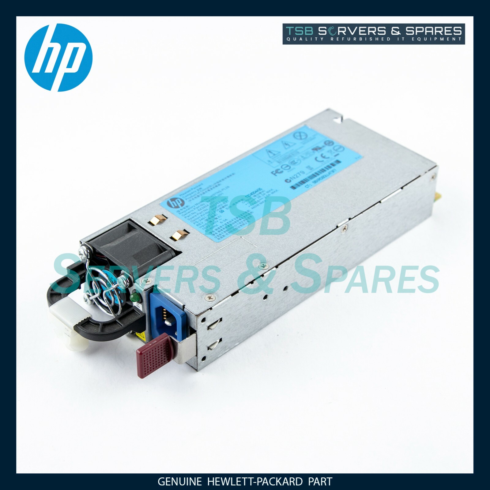 HP Power Supply 643931-001 643954-201 660184-001 HSTNS-PL28 656362-B21 ...