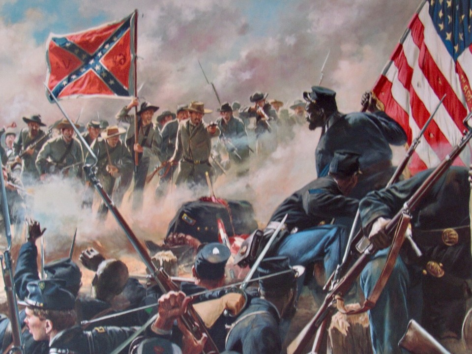 Don Troiani - Mahone's Counterattack - Civil War Print - MINT ...