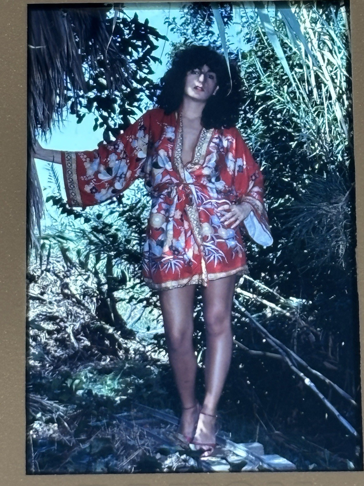 Vintage 1978 Female W/Kimono Robe Sexy Risqué Nude 35mm Transparency ...