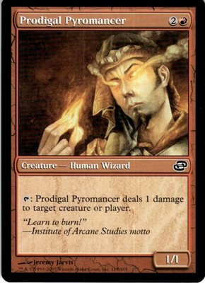 MTG Prodigal Pyromancer NEARMINT NM / Magic The Gathering : Planar ...