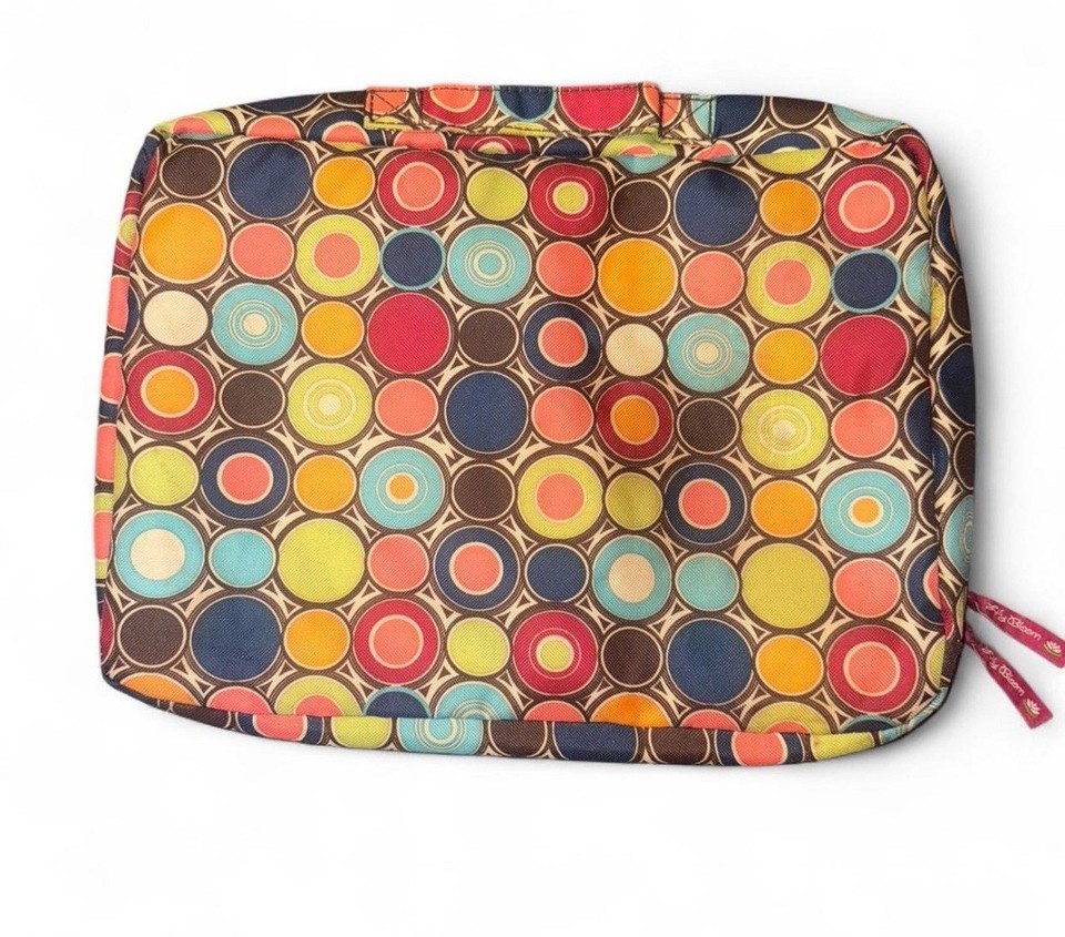 Lily Bloom Padded Laptop Case Y2K Style Multicolor 14.5x11.5 | eBay