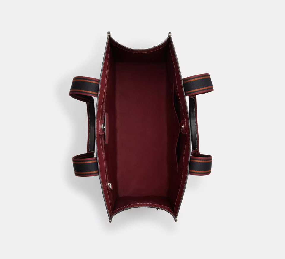 NWT Coach Large Smith Tote Bag In Signature Canvas/With Camo Print ...