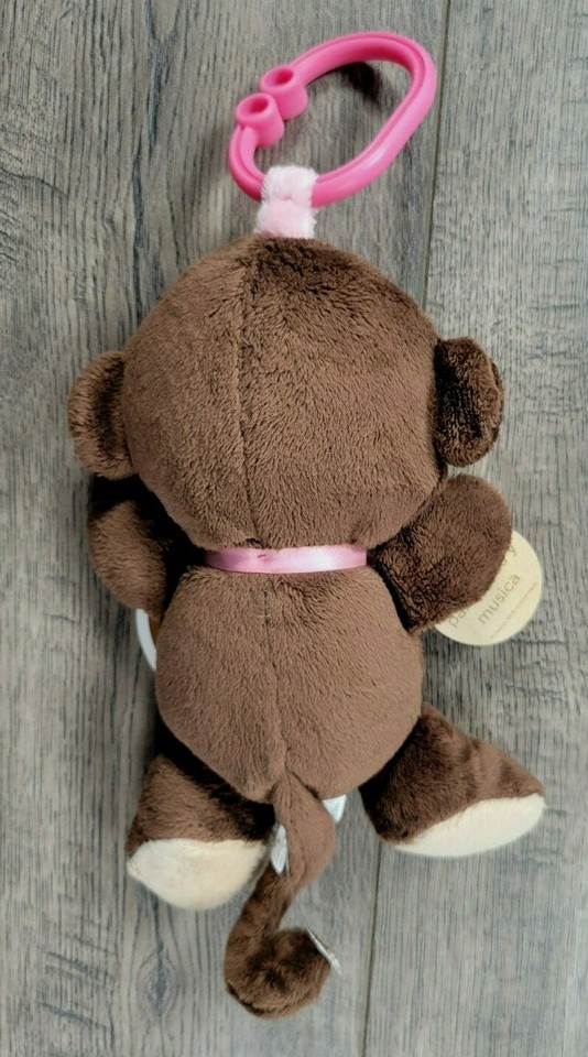 Baby Girl New Child Mine Carter's Musical Plush Hanging Monkey Toy | eBay