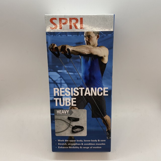 SPRI Resistance Tube Band Ultra Heavy Home Gym Workout Strength ...