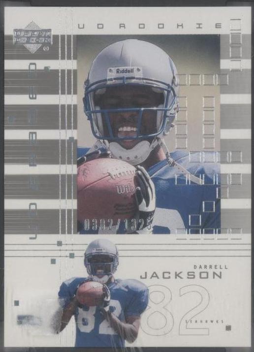 2000 UD Graded - UD Rookie Darrell Jackson #117 Sgc Graded /1325 (RC ...