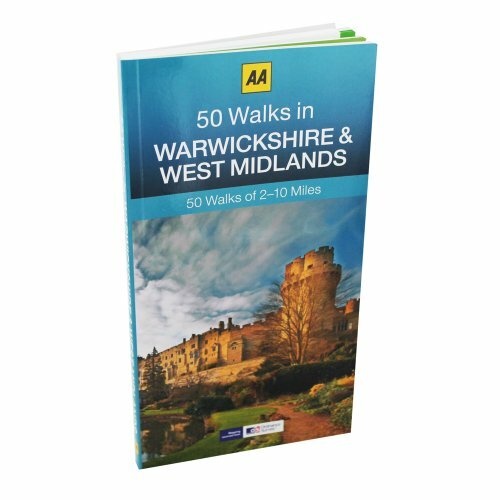 AA - 50 Walks In Warwickshire and West Midlands Book The Fast Free ...