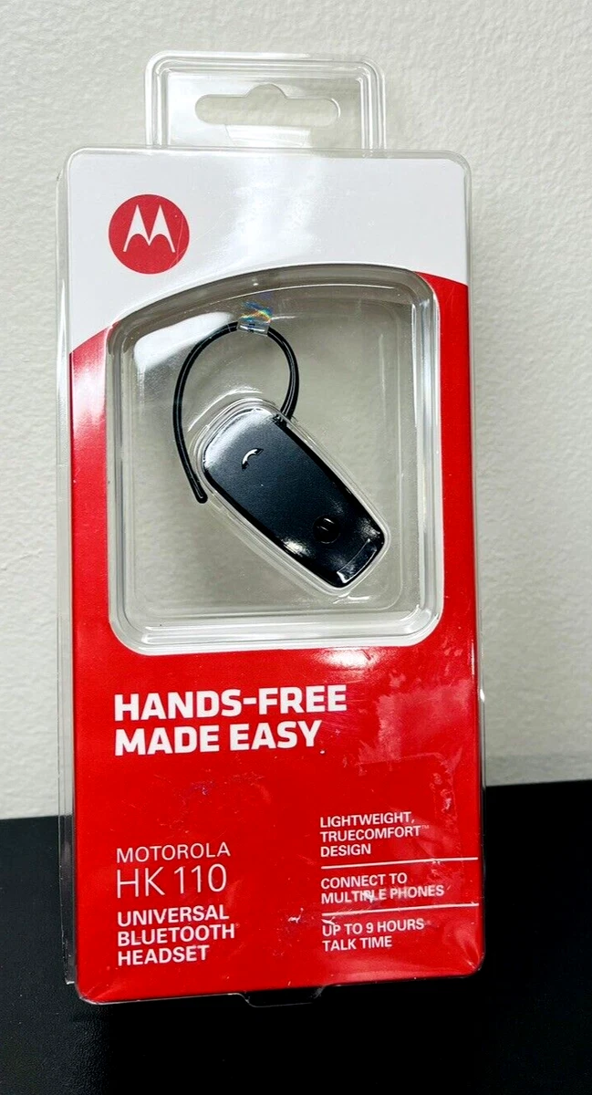 Motorola Bluetooth Headset Red