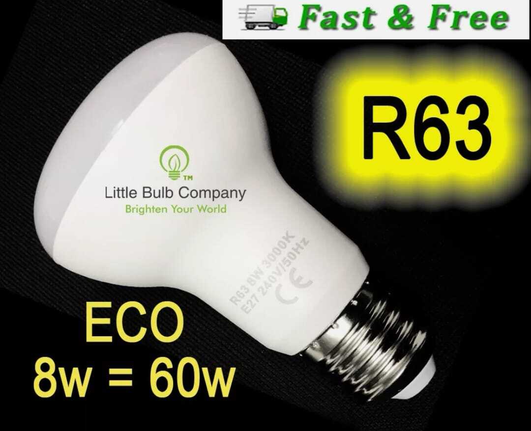 PIFCO R63 LED Light Bulbs 8W E27 Reflector Lighting ~ Light Bulb Energy ...