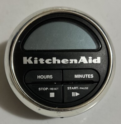 KitchenAid Digital Timer Black and Chrome - TESTED & WORKS! EUC | eBay