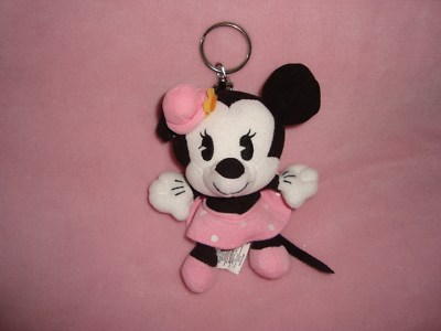 Disney Store CUTIES MINNIE Keychain Plush 4.5" tall | eBay