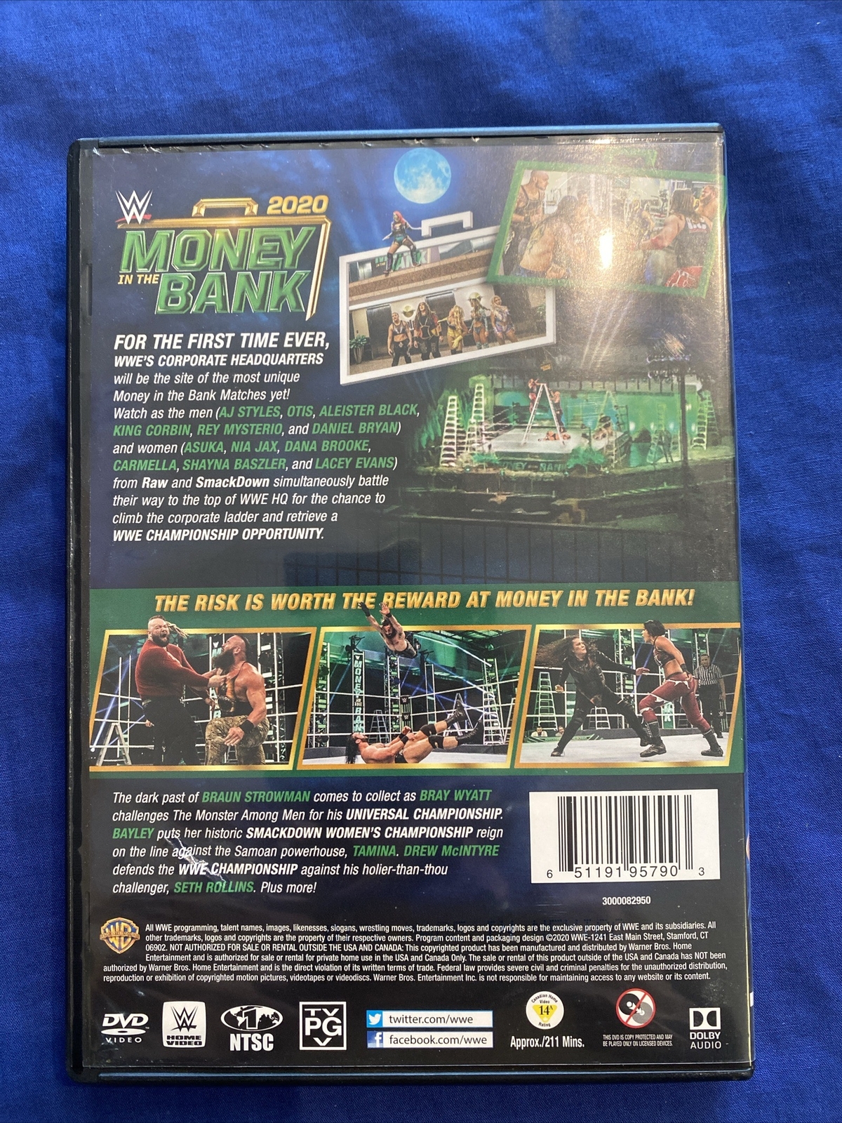 WWE: Money in the Bank 2020 (DVD) for sale online | eBay