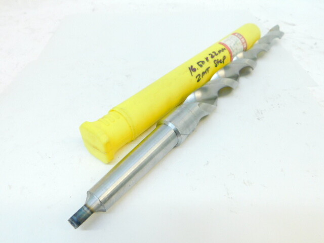NEW SURPLUS GUHRING (USA) HSS #2MT TAPER SHANK STEP DRILL 16.50MM x ...