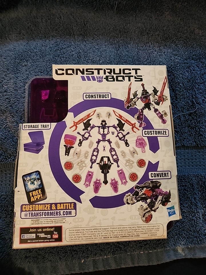 Transformers Construct-Bots Megatron 55 Pieces Hasbro New In Box | eBay