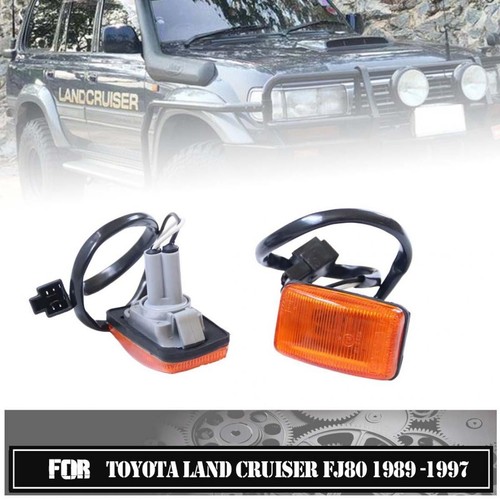 Side Marker Lamp Turn Signal Light For Toyota Land Cruiser FJ80 FJ82 ...
