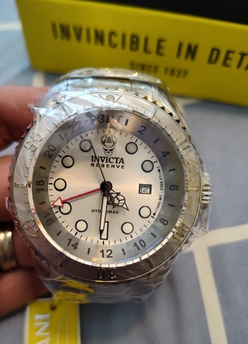 Invicta 29726 Hydromax Stainless Steel Quartz Watch for Men - Silver ...