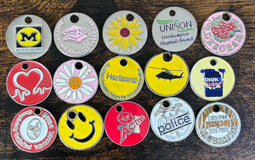 Joblot 15 X Trolley Coin Token Mix Advertising, Morrisons Etc | eBay UK