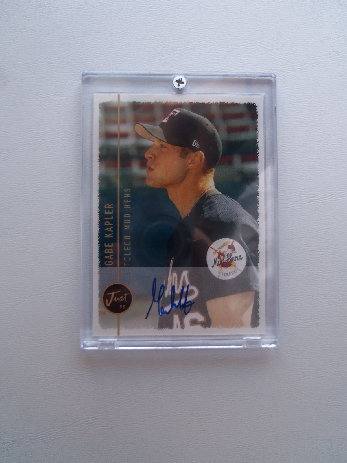 CARD: BASEBALL: 1999 Just Minors Autograph Card Gabe Kapler Toledo Mud ...