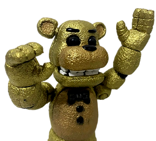 mexican ANIMATRONIC GOLDEN FREDDY FAZBEAR figure 8" FNAF five nights at ...