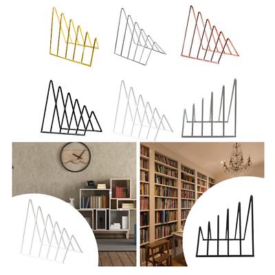 File Folder Sorter, Bookends Organizer, Decorative Decoration Bookshelf ...