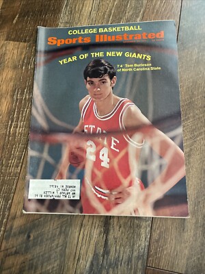 Sports Illustrated November 29 1971 Tom Burleson North Carolina State ...