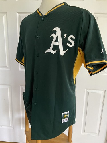 OAKLAND ATHLETICS #45 Majestic Cool Base Authentic Spring Training ...