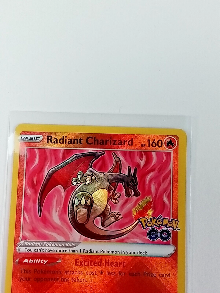 Radiant Charizard 11/78 Reverse Holo Rare Pokémon GO Card 2022 | eBay