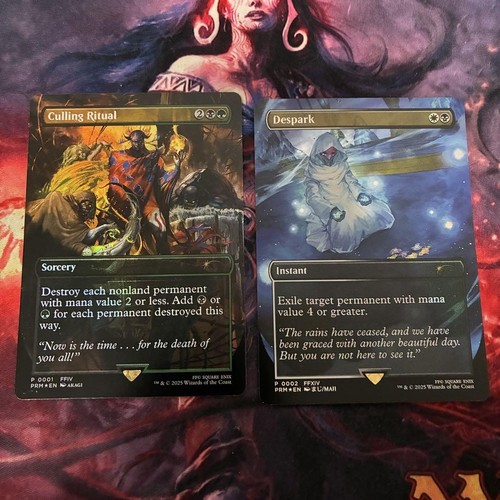 Mtg Culling Ritual Despark English Foil Promo Set Of 2 | eBay