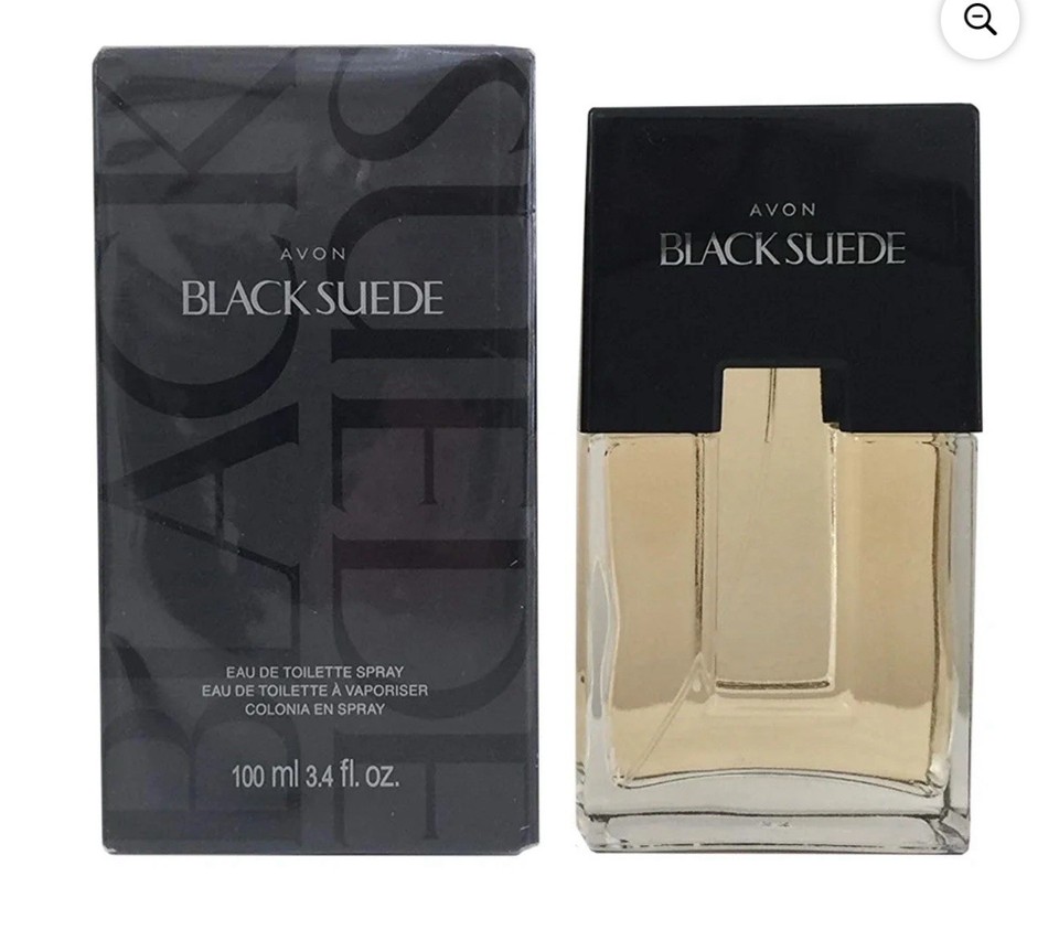 2pack Avon Black Suede Eau De Toilette, New in Box,Cologne Spray for ...