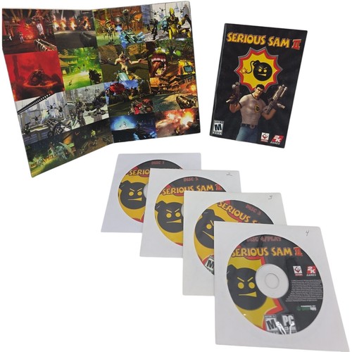 Serious Sam II PC CD ROM 4 Disc Set Mature Rated 2K Games | eBay