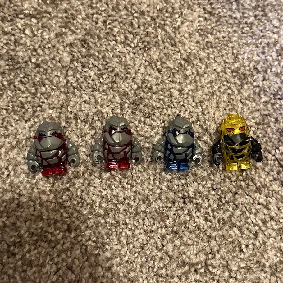 LEGO Power Miners Eruptorr Rock Monster Minifigure Plus 4 Additional | eBay