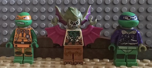 LEGO USED minifigure Lot Teenage Mutant Ninja Turtles TMNT T-ROCKET SKY ...