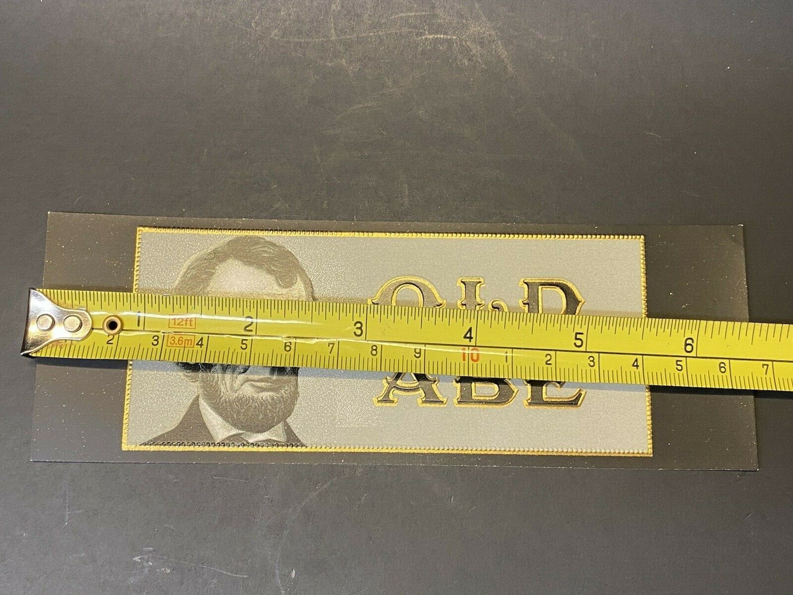 Vintage Old Abe Abraham Lincoln Tobacco Cigar Box Advertising Label | eBay