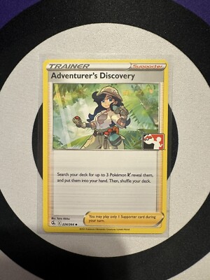 Adventurer's Discovery Pokemon Prize Pack Promo Pokemon Stamped NM NON ...