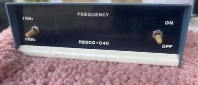 Vintage Redco Model C40 Frequency Counter Tested | eBay